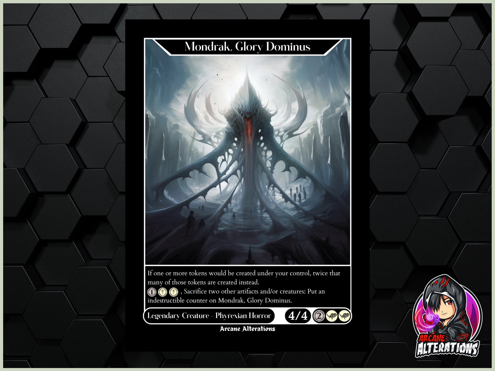Mondrak Glory Dominus Full Art Custom Card - Etsy