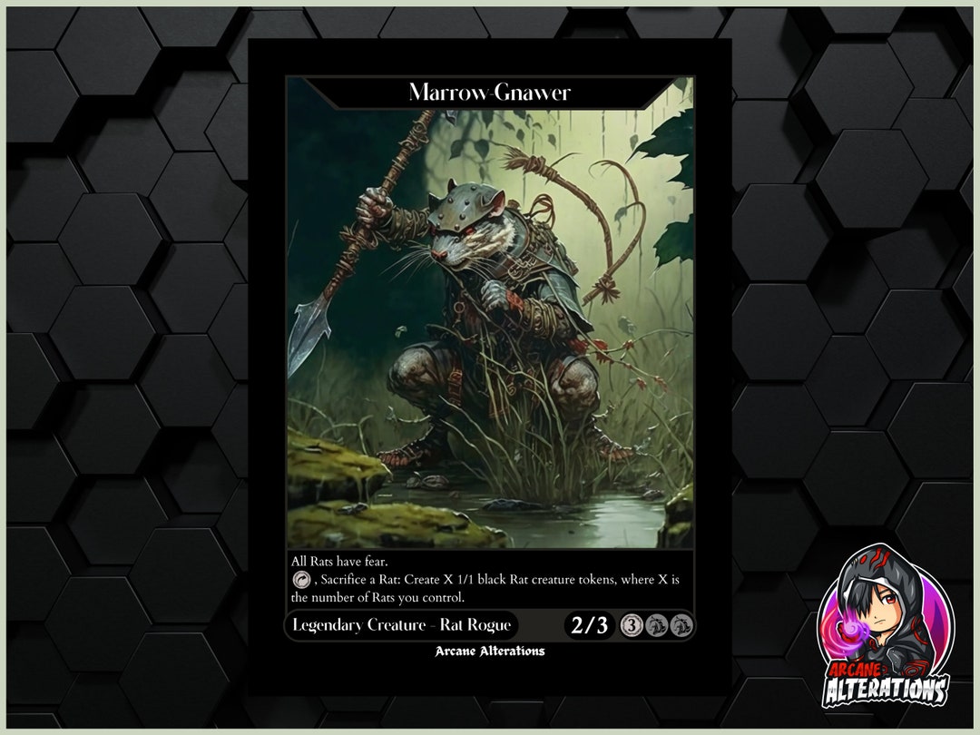 Marrow Gnawer Full Art Custom Card - Etsy