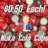 Fallout Bottlecaps - Nuka Cola - Sunset Sarsaparilla - Etsy Canada