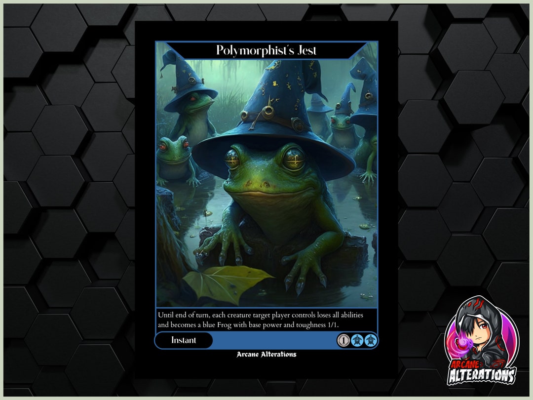Polymorphist's Jest - Full Art Custom Card - Etsy