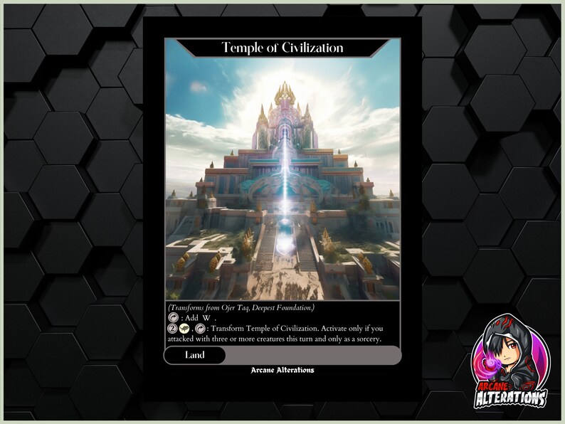 Ojer Taq Deepest Foundation Full Art Custom Card - Etsy Australia