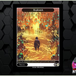 Replenish Full Art Custom Card - Etsy