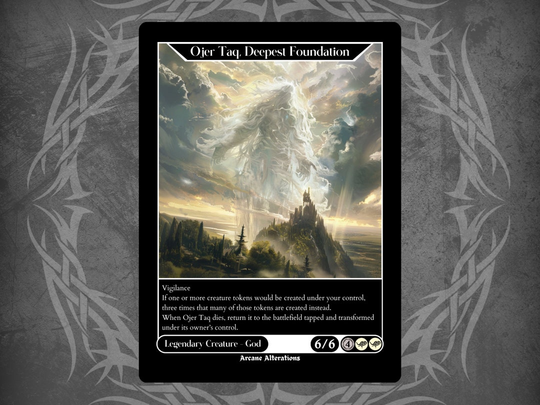 Ojer Taq, Deepest Foundation Full Art Custom Card - Etsy