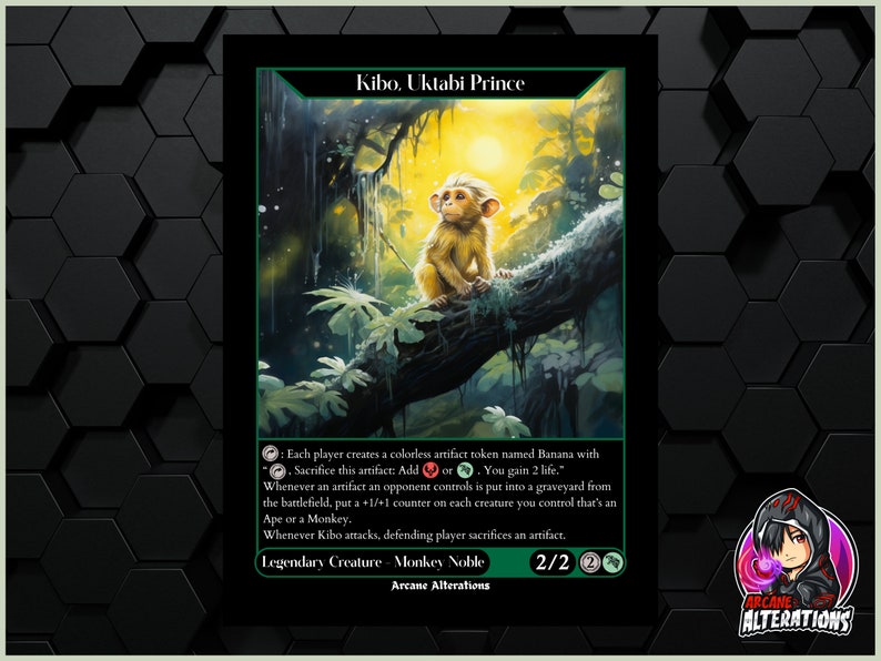 Kibo Uktabi Prince Full Art Custom Card - Etsy