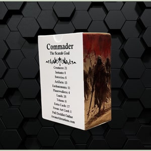 The Scarab God Zombie Tribal Reanimation Commander Deck Fully ...