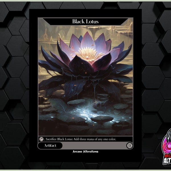 Black Lotus - Etsy