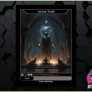 Ancient Tomb Full Art Custom Card - Etsy