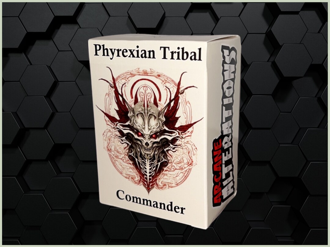 Phyrexian Tribal Commander Deck Fully Custom - Etsy