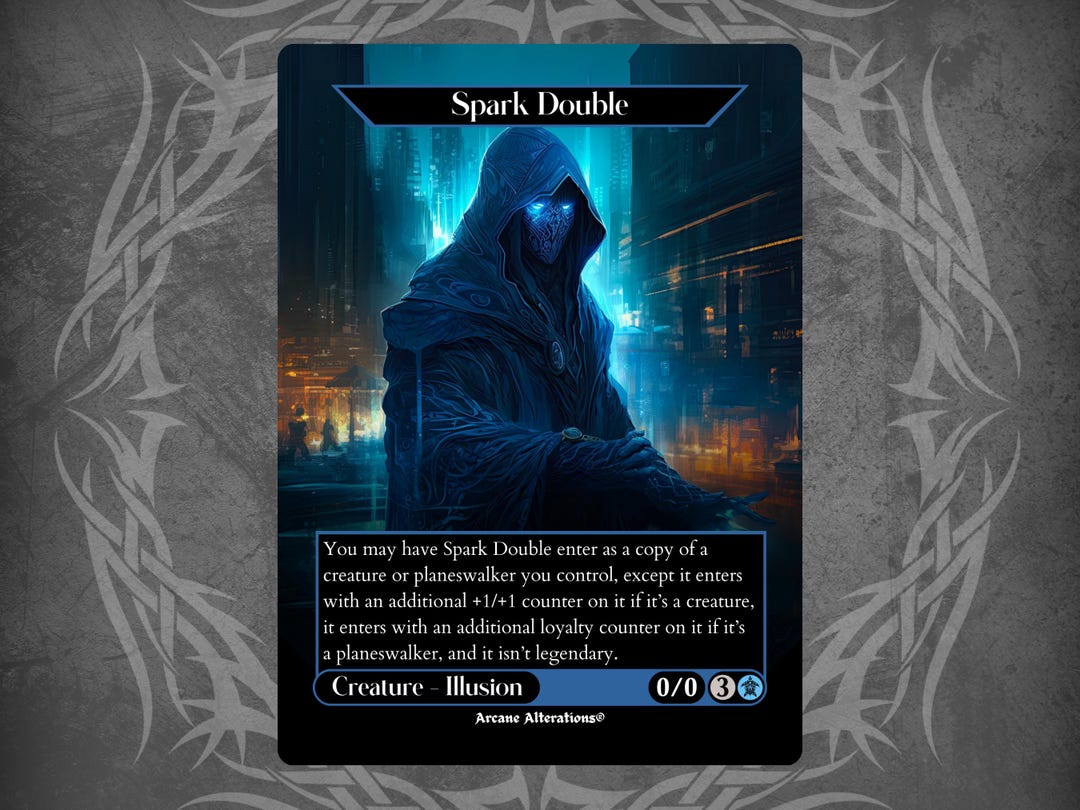Spark Double - Proxy Full Art Custom Card - Etsy