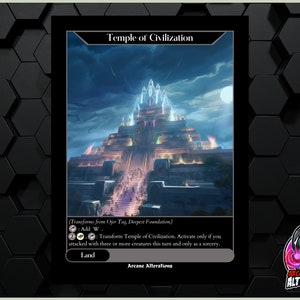 Ojer Taq, Deepest Foundation Full Art Custom Card - Etsy