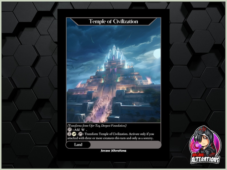 Ojer Taq Deepest Foundation Full Art Custom Card - Etsy Australia