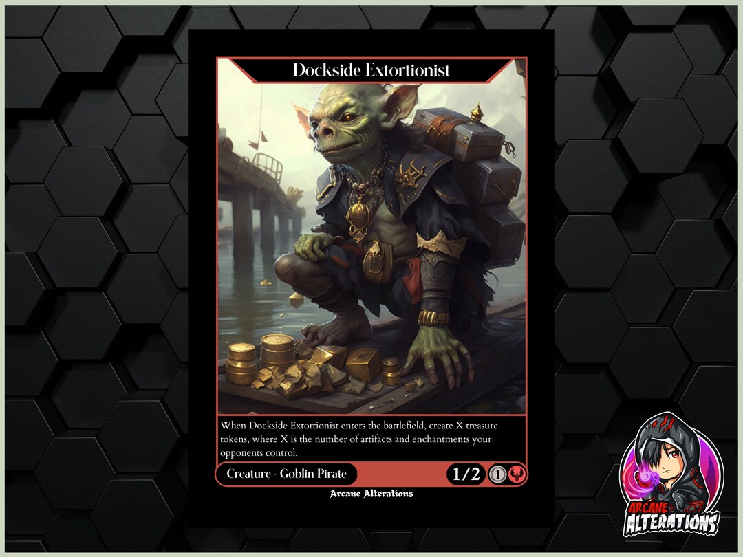 Dockside Extortionist Full Art Custom Card - Etsy