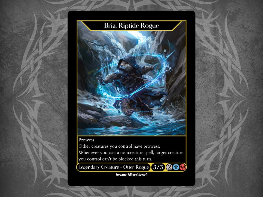 Bria, Riptide Rogue - Full Art Custom Card - Etsy