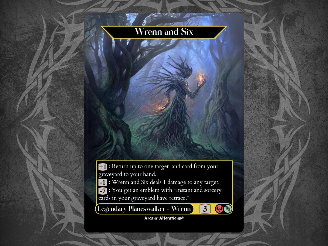 Wrenn and Six - Proxy Full Art Custom Card - Etsy