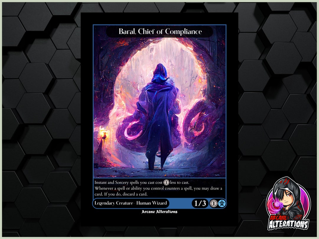 Baral, Chief of Compliance Full Art Custom Card - Etsy
