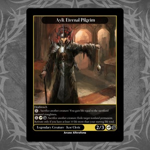 Ayli, Eternal Pilgrim Full Art Custom Card - Etsy