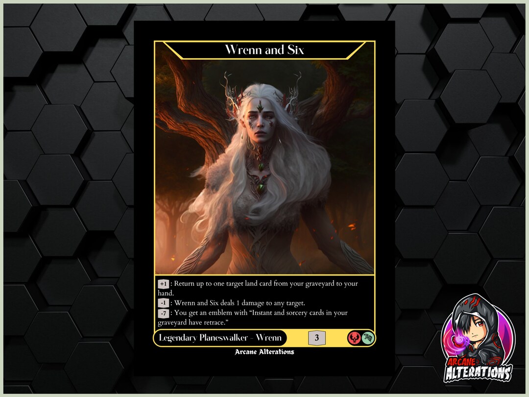 Wrenn and Six - Full Art Custom Card - Etsy