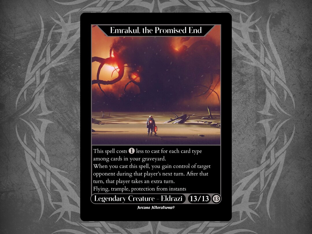 Emrakul, the Promised End - Full Art Custom Card - Etsy