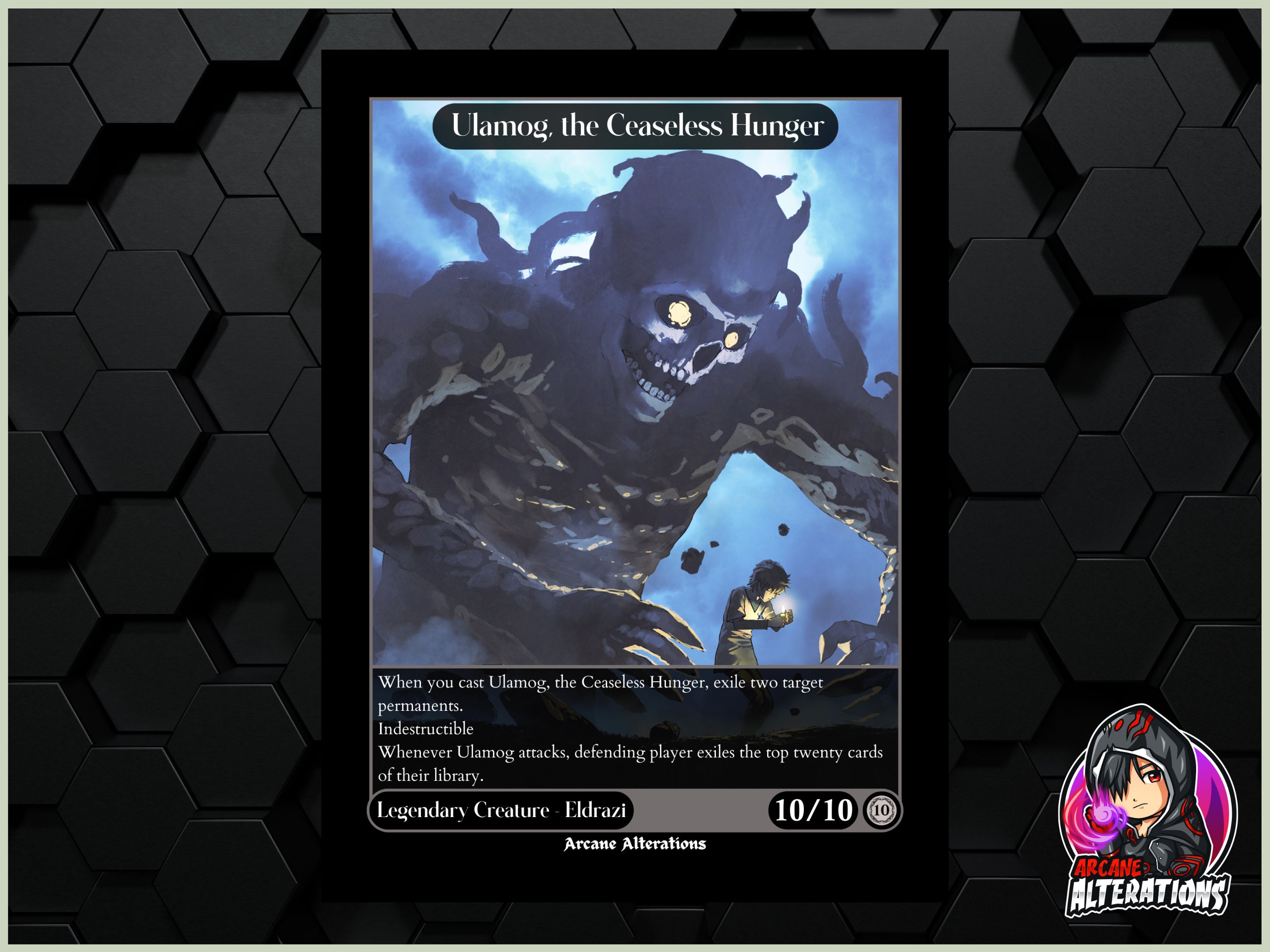 Ulamog the Ceaseless Hunger Full Art Custom Card - Etsy