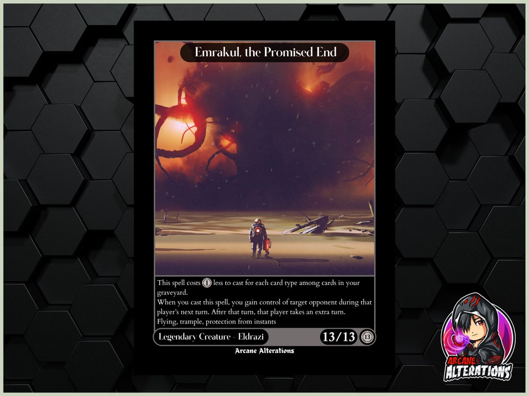 Emrakul, the Promised End Full Art Custom Card - Etsy