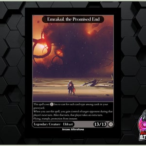 Emrakul, the Promised End Full Art Custom Card - Etsy