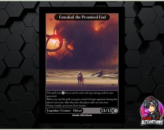 Emrakul, the Promised End Full Art Custom - Etsy