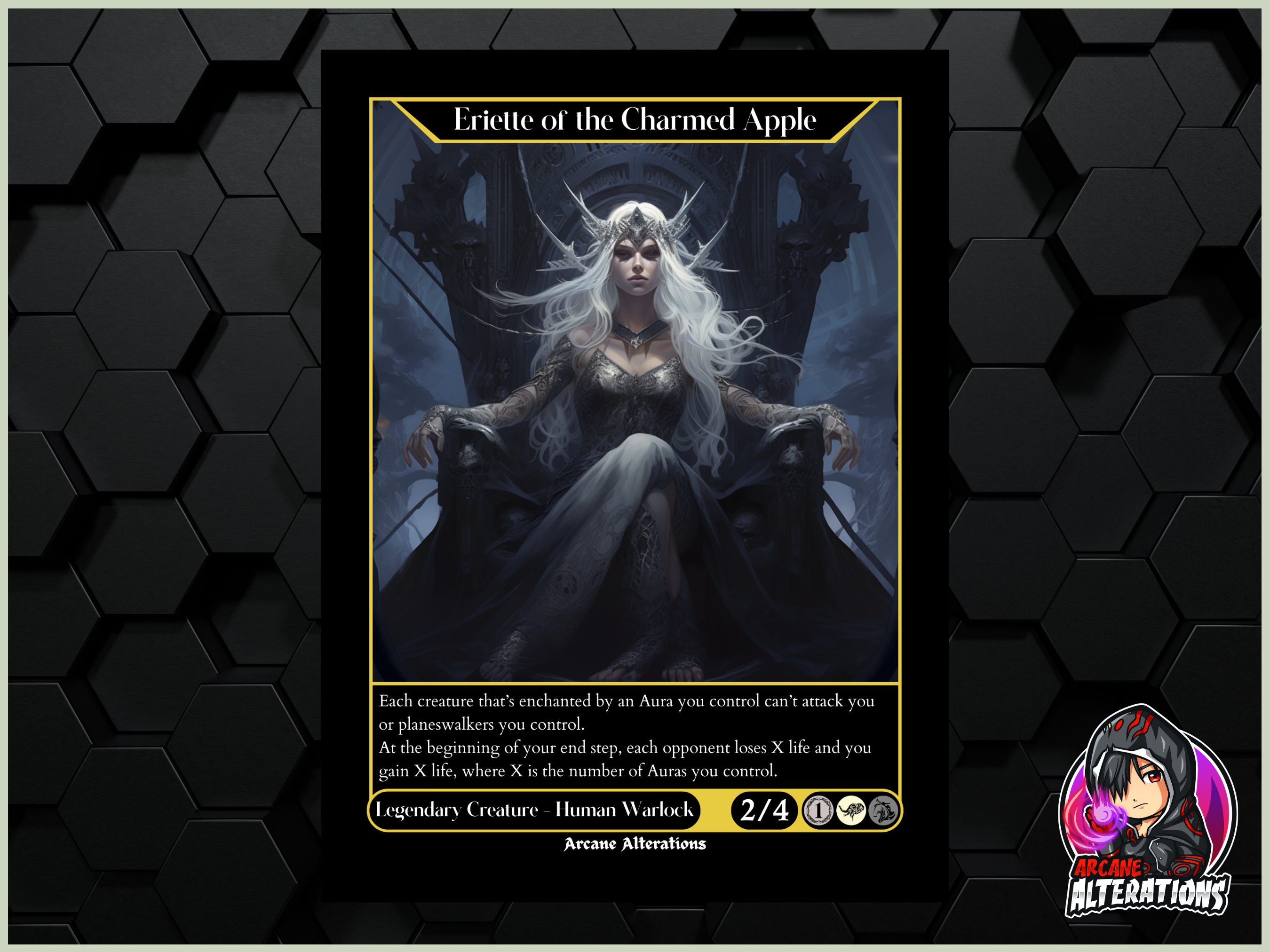 Eriette of the Charmed Apple Full Art Custom Card - Etsy