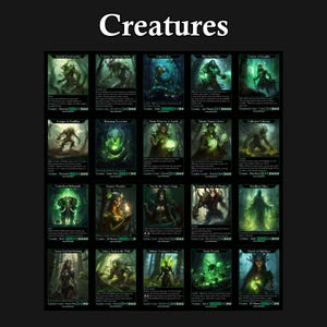 Greensleeves Landfall Commander Deck Fully Custom - Etsy