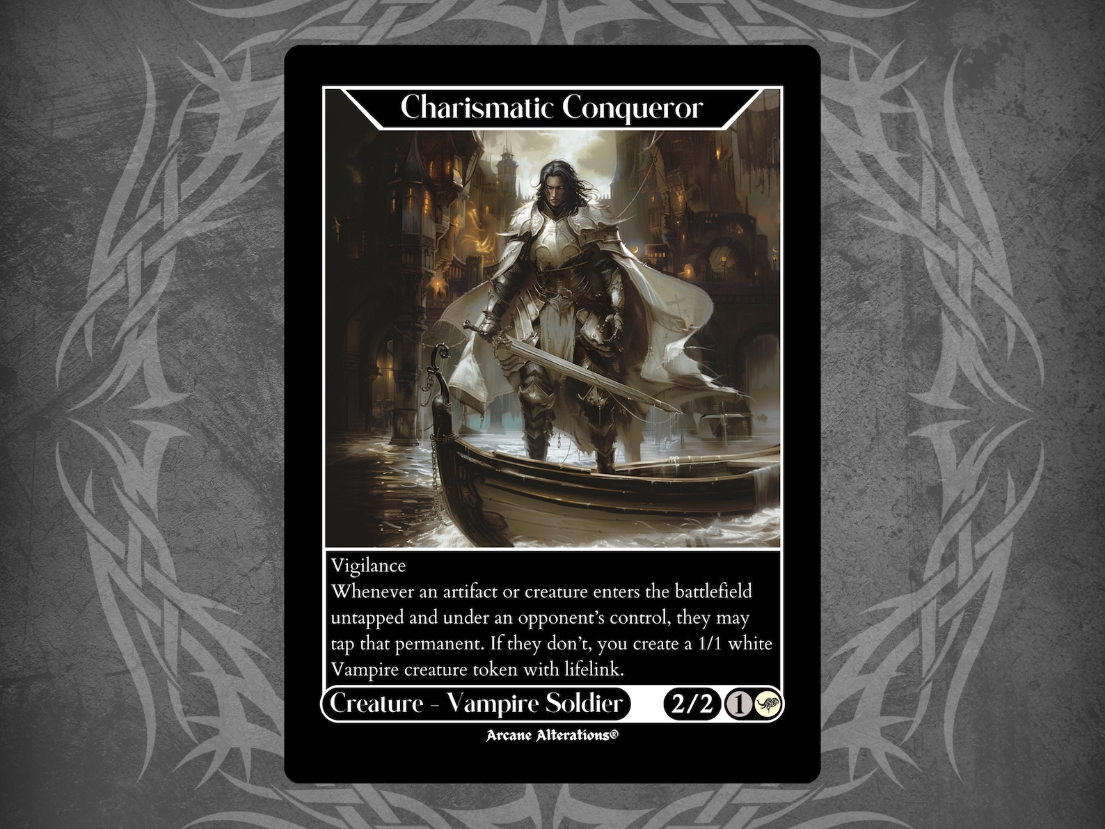 Charismatic Conqueror - Full Art Custom Card - Etsy