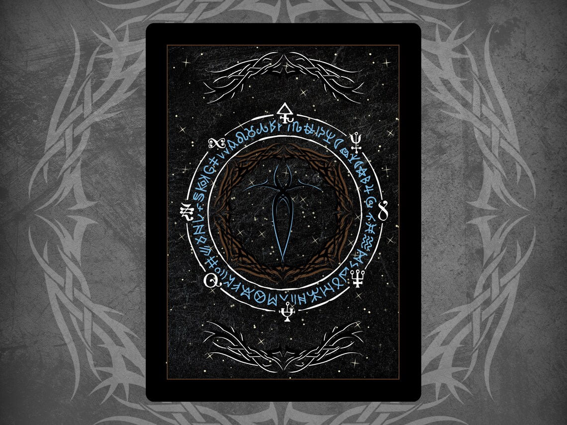 Silent-blade Oni - Full Art Custom Card - Etsy