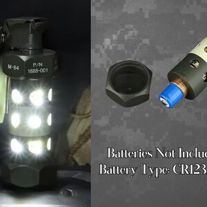 Tactical Dummy Flashbang Cosplay Prop Grenade Toy - Etsy