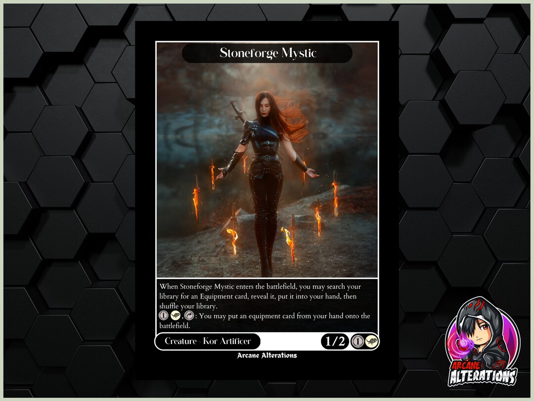 Stoneforge Mystic - Full Art Custom Card - Etsy