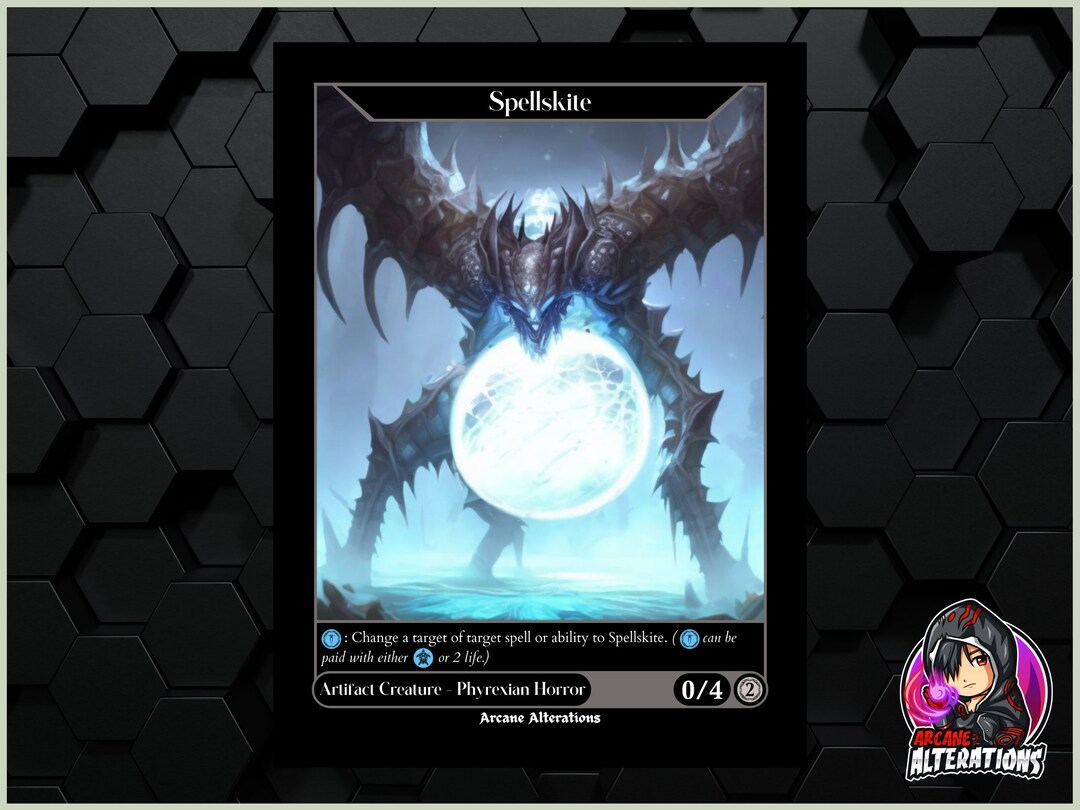 Spellskite - Full Art Custom Card - Etsy