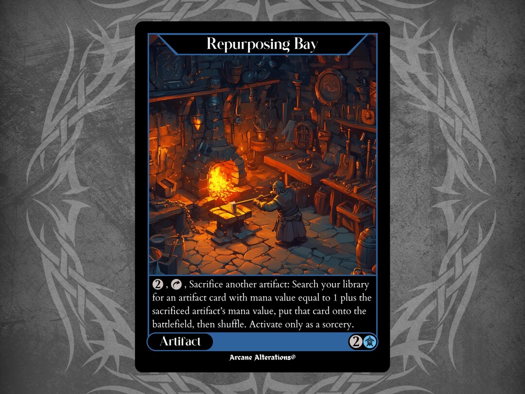 Repurposing Bay - Proxy Full Art Custom Card - Etsy