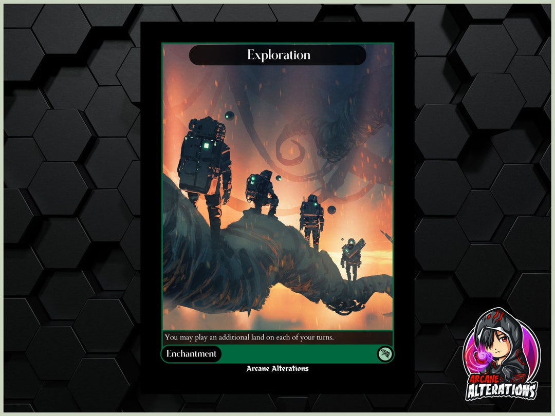 Exploration Full Art Custom Card - Etsy