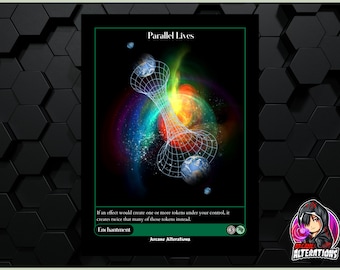 Parallel Lives Full Art Mtg Proxy Custom Card Holographic - Etsy