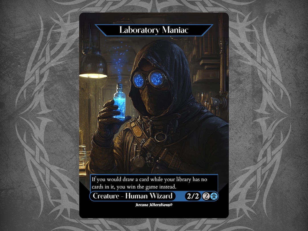 Laboratory Maniac - Proxy Full Art Custom Card - Etsy