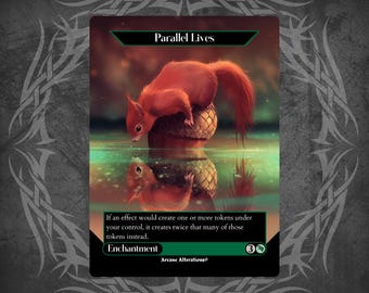 Parallel Lives Full Art Mtg Proxy Custom Card Holographic - Etsy