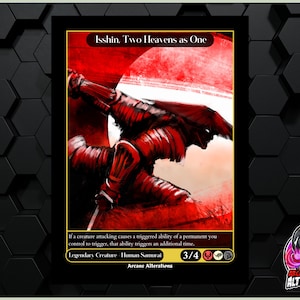 Isshin, Two Heavens as One - Full Art Custom Card - Etsy