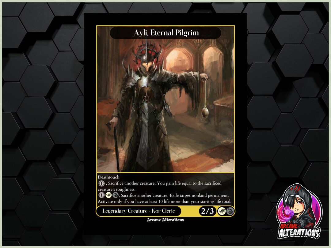 Ayli, Eternal Pilgrim Full Art Custom Card - Etsy
