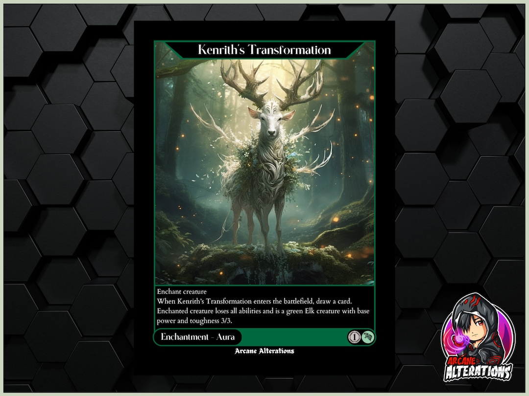 Kenrith's Transformation Full Art Custom Card - Etsy