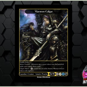 Marneus Calgar - Full Art Custom Card - Etsy