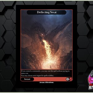 Deflecting Swat Full Art Custom Card - Etsy