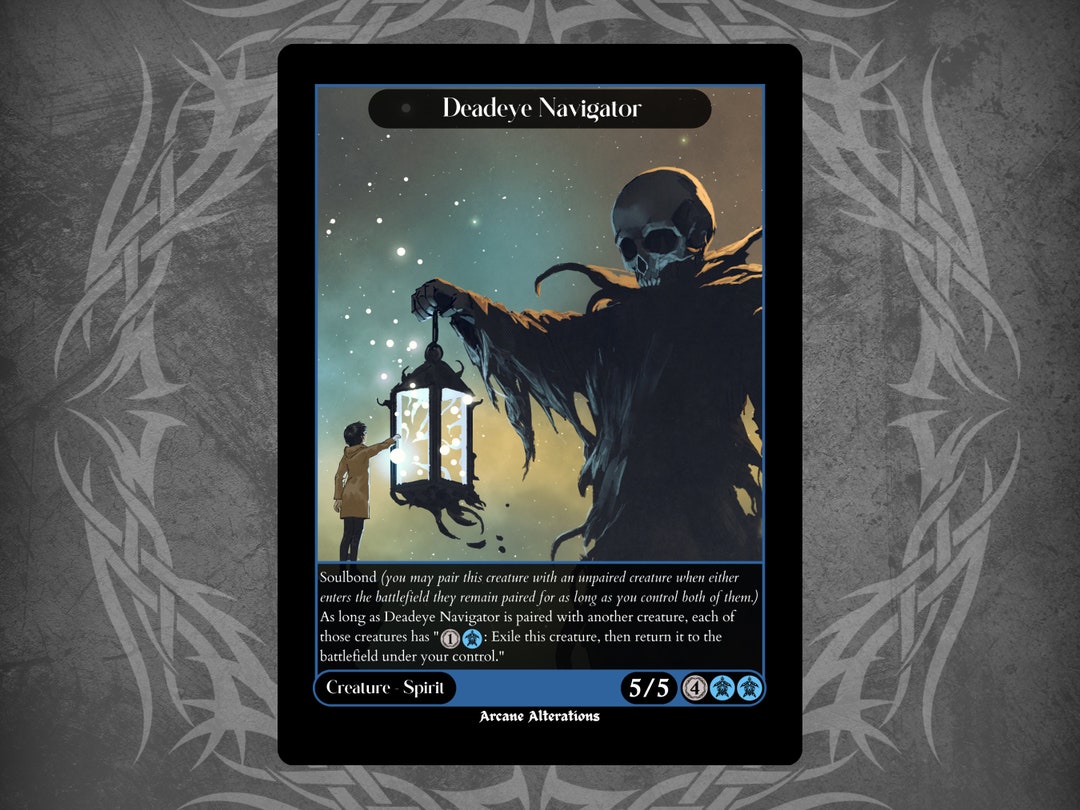 Deadeye Navigator - Full Art Custom Card - Etsy