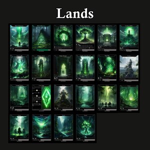 Greensleeves Landfall Commander Deck Fully Custom - Etsy