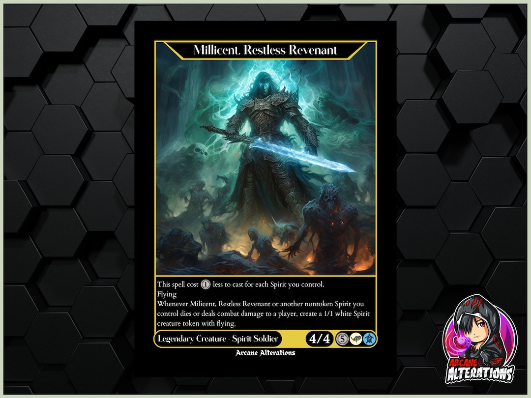 Milicent, Restless Revenant Full Art Custom Card - Etsy