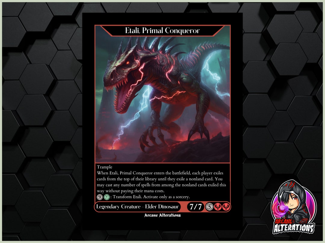 Etali, Primal Conqueror Full Art Custom Card - Etsy