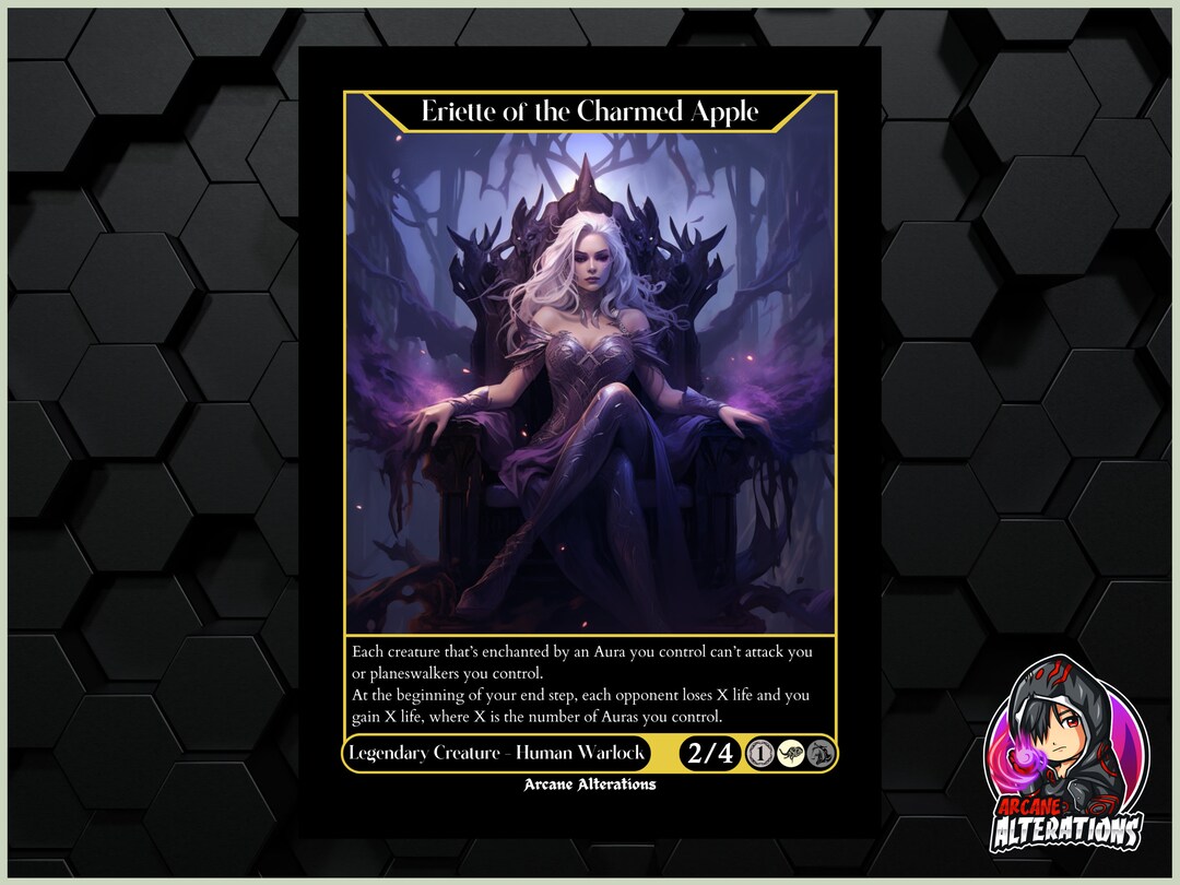 Eriette of the Charmed Apple Full Art Custom Card - Etsy UK