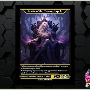 Eriette of the Charmed Apple Full Art Custom Card - Etsy