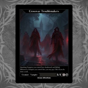 Crossway Troublemakers Full Art Custom Card - Etsy